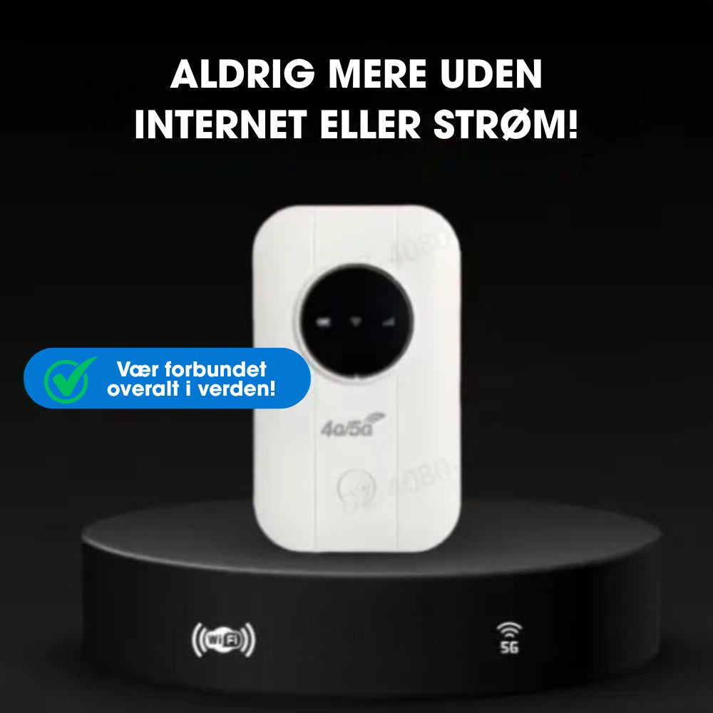 UltraLink Pocket Router™ - Ubegrænset internet – altid og overalt ...
